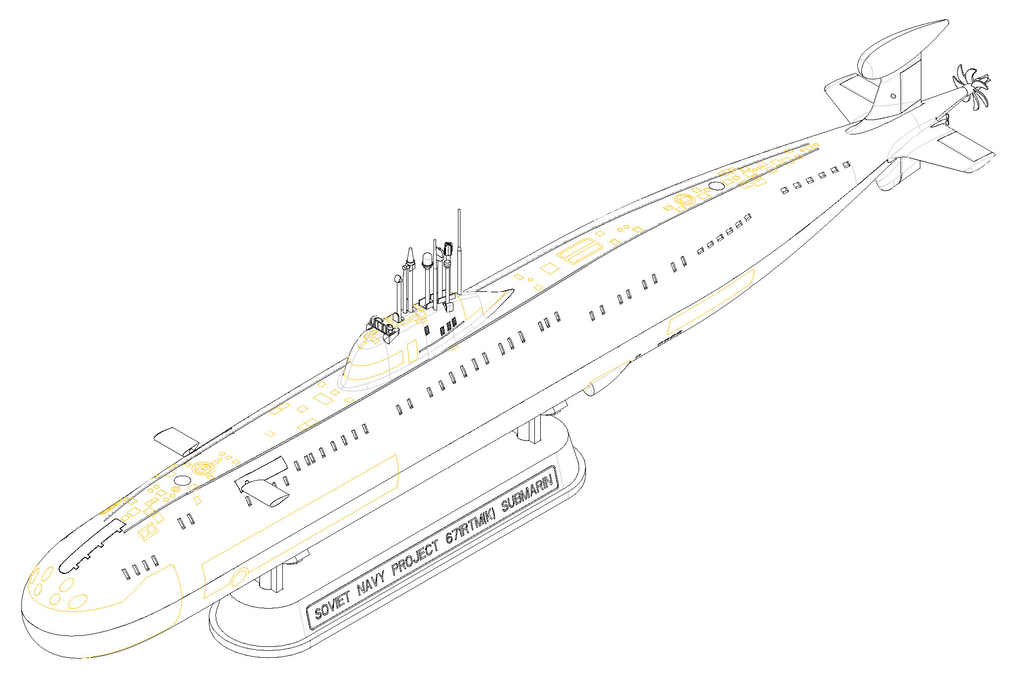 NNT Modell | Victor III Class (Pr. 671 RTMK) SSN Soviet Navy | purchase ...