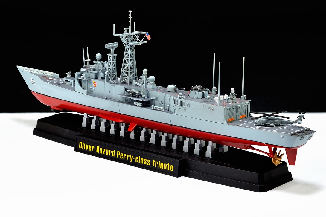 NNT Modell | US Navy Oliver Hazard Perry Class Frigate (Full Hull ...