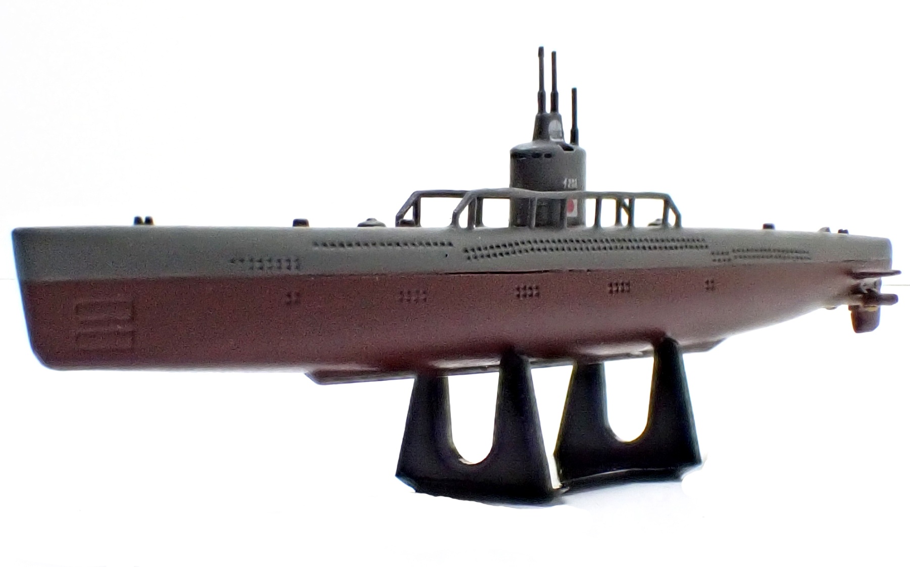 NNT Modell | Japanese Navy Submarine I-201 / Ha-201 with Figure Set ...