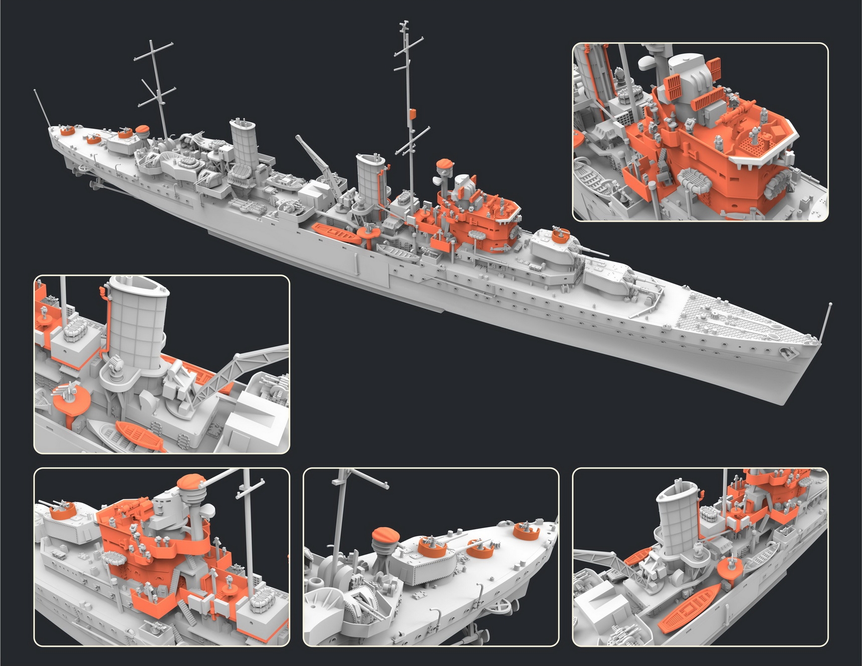 NNT Modell | HMS Aurora Light Cruiser 1941 Limited Edition | purchase ...
