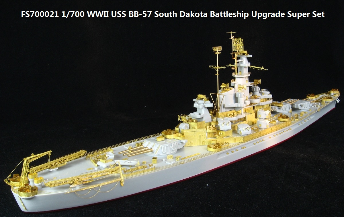 NNT Modell | USS South Dakota BB-57 Super Set for Trumpeter 05760 ...