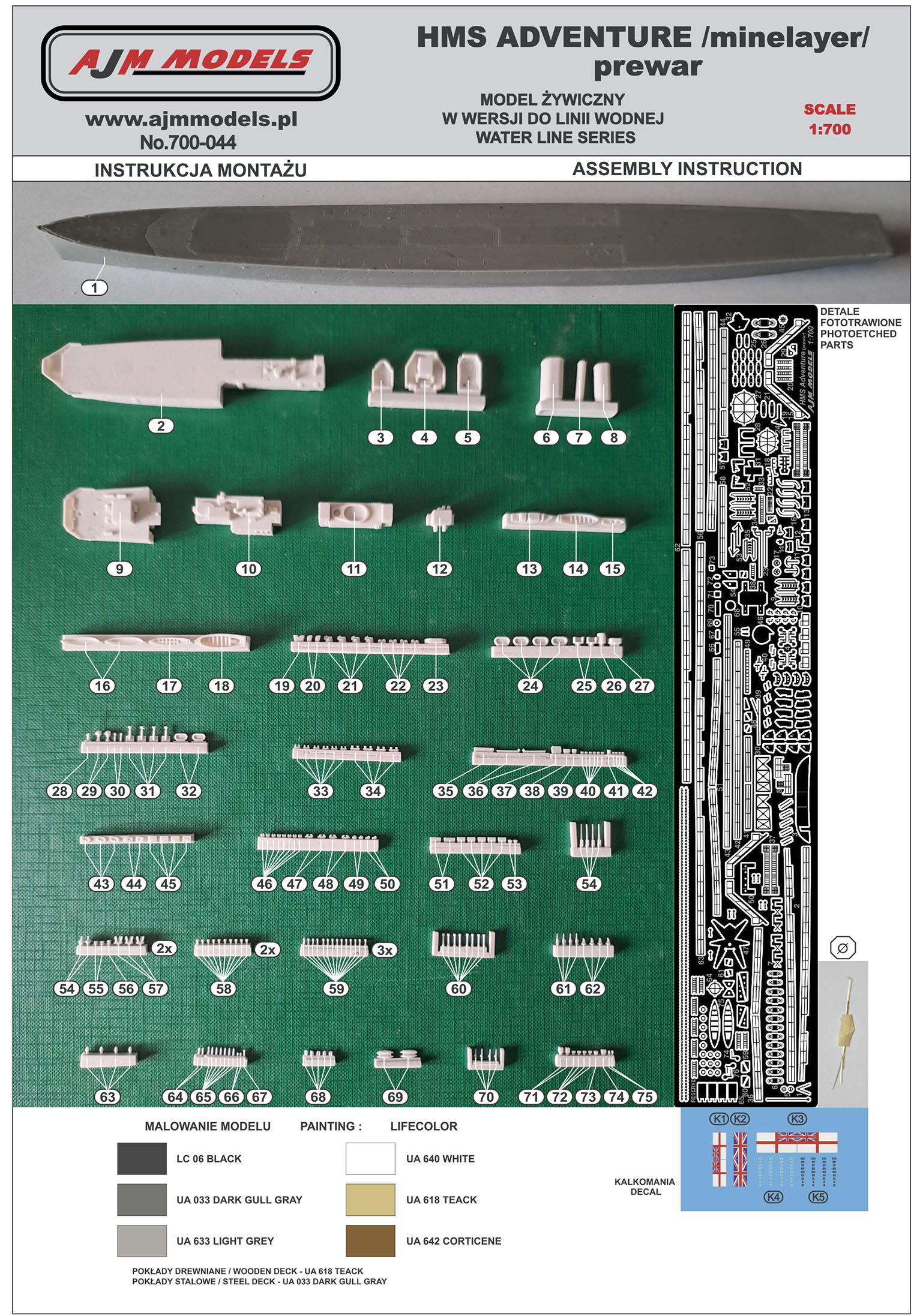 NNT Modell | HMS Adventure British Minelayer Prewar | purchase online