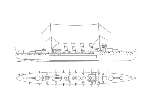 NNT Modell | Republic of China Navy Armoured Cruiser -CNT (not ...