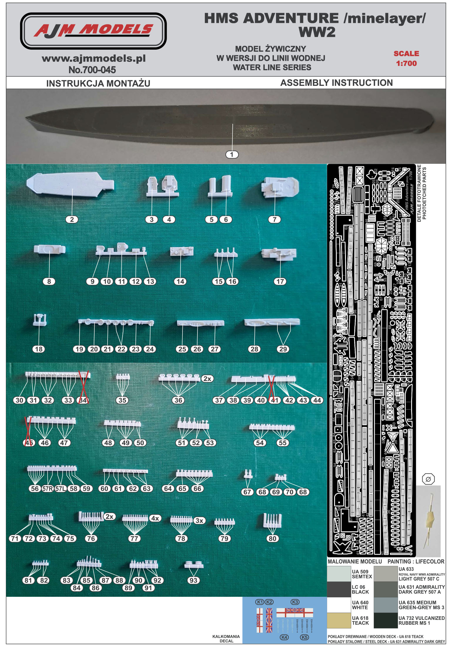 NNT Modell | HMS Adventure British Minelayer WWII | purchase online