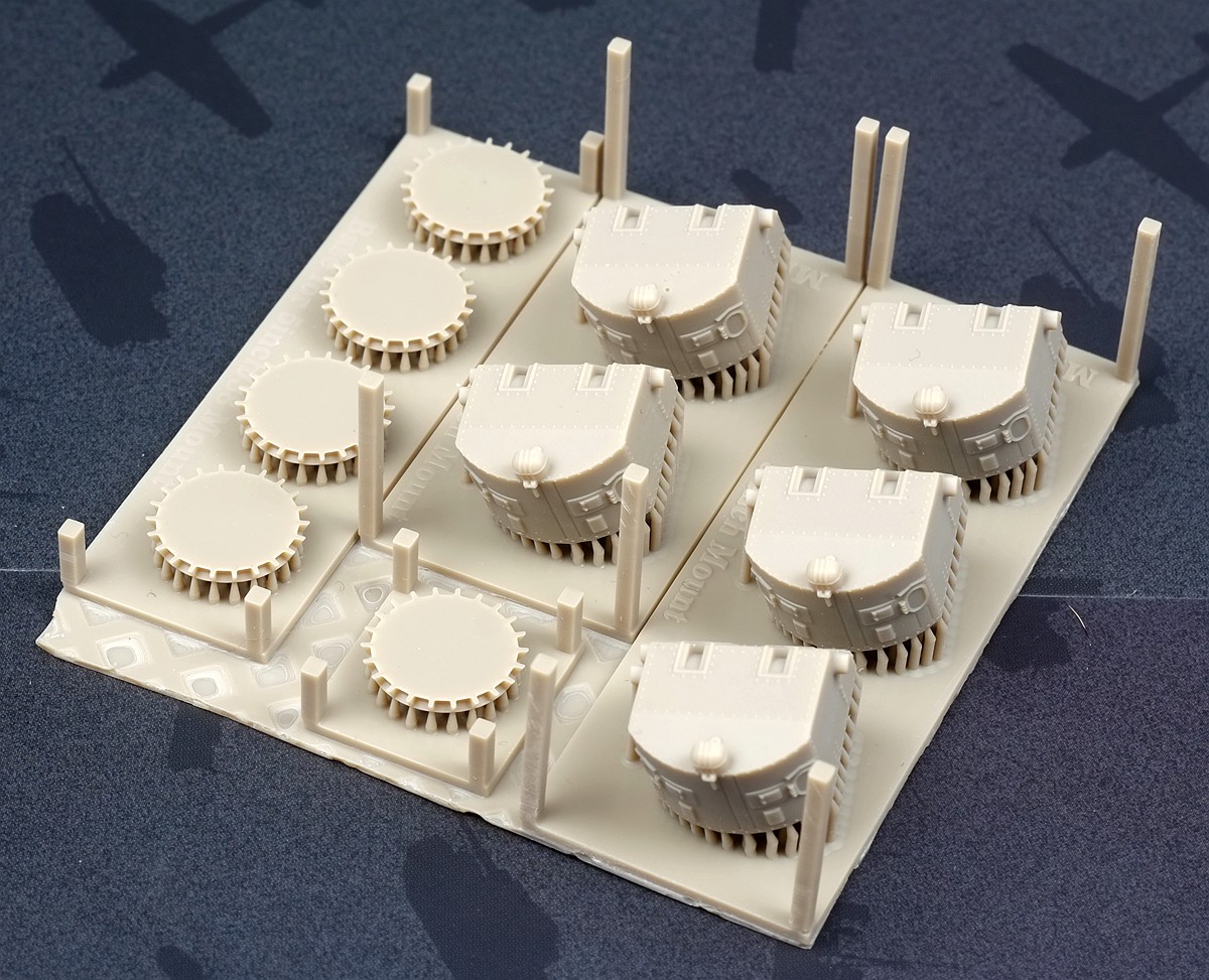 NNT Modell | WWII USN 5inch/38 Twin Mount Mk32 without Blastbags ...