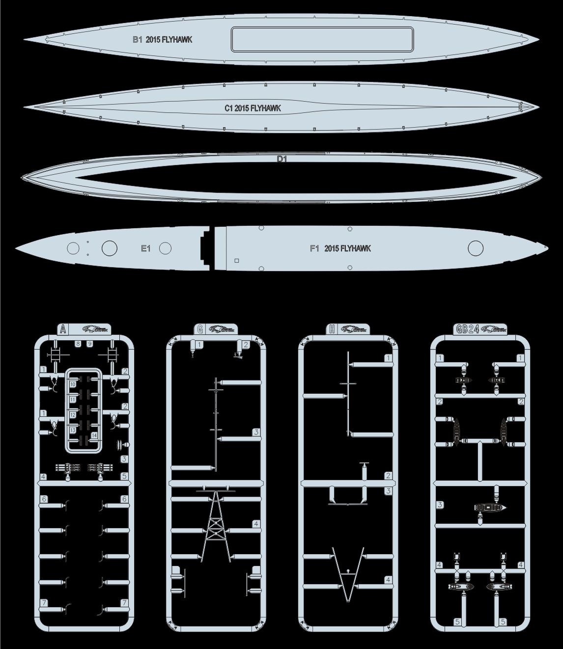 NNT Modell | HMS Aurora Light Cruiser 1945 | purchase online