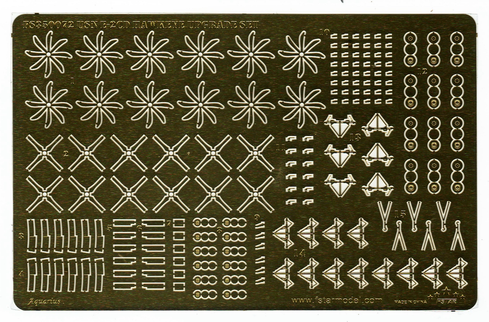 NNT Modell | Modern US Navy E-2C/D Hawkeye upgrade set for Trumpeter ...