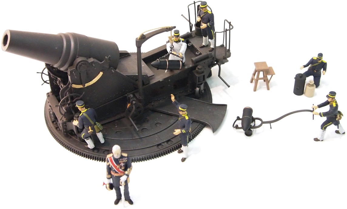 NNT Modell | IJA 28cm Howitzer (with General Nogi, 6 Artillery ...