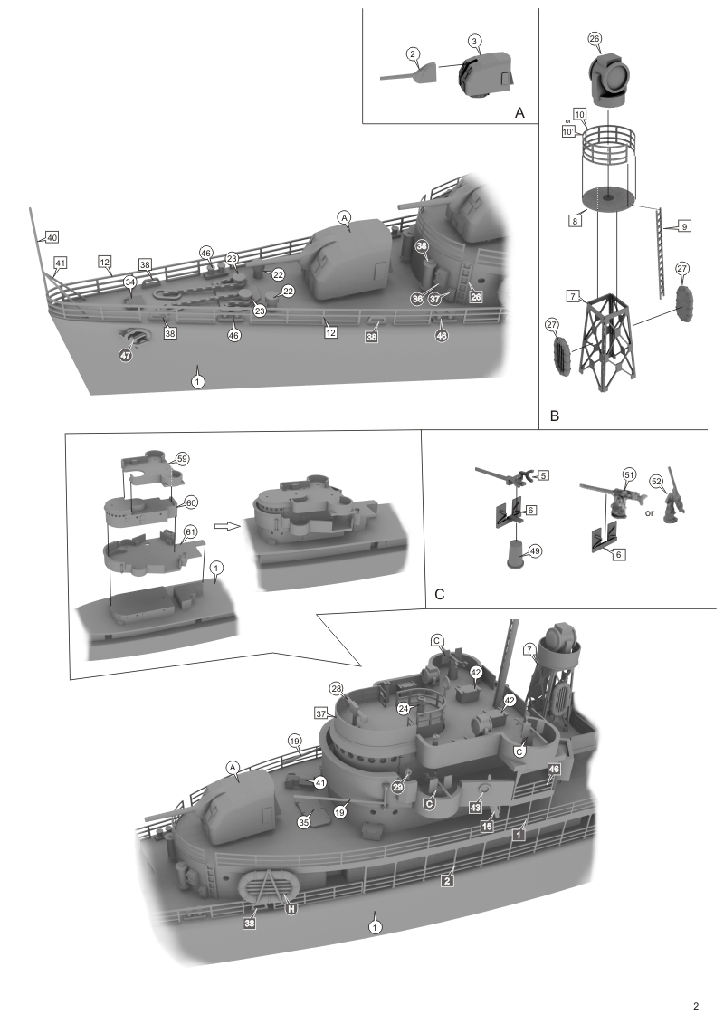 NNT Modell | USS Absecon (AVP-23) 1943 | purchase online