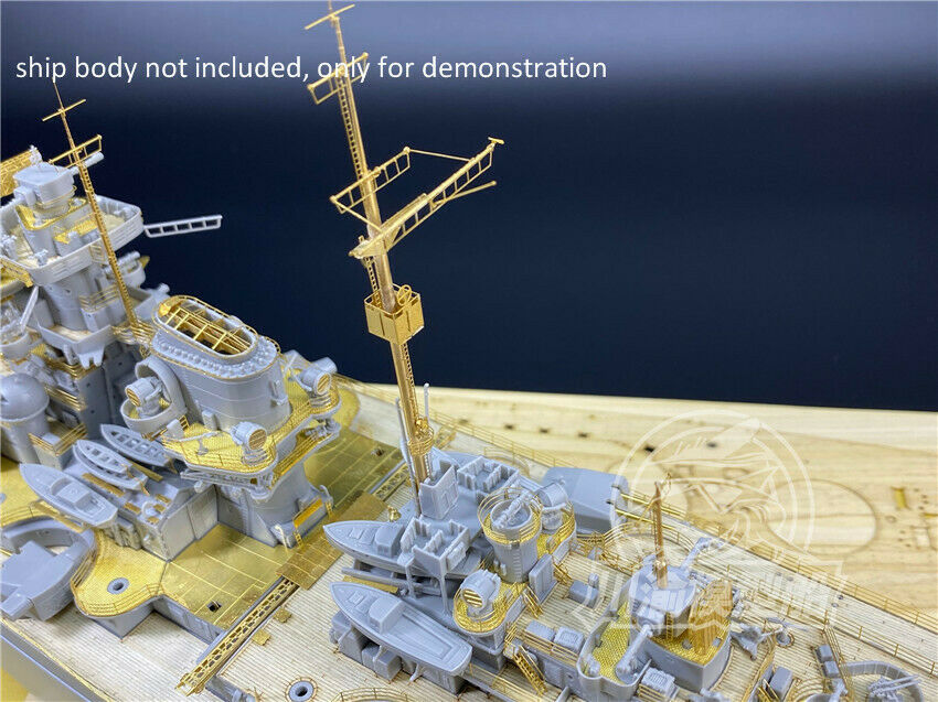 NNT Modell | 1/350 Upgrade Set for Trumpeter 05358 German Battleship ...