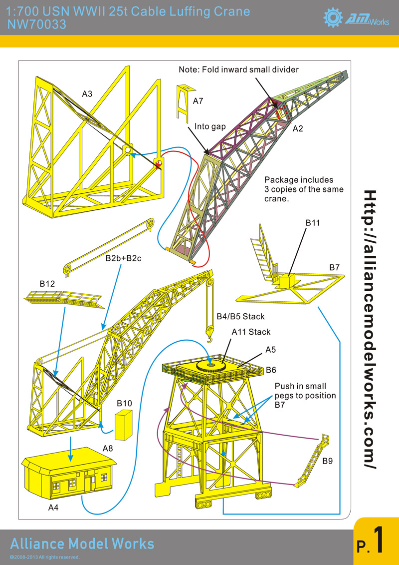 NNT Modell | USN 25t Cable Luffing Crane | purchase online