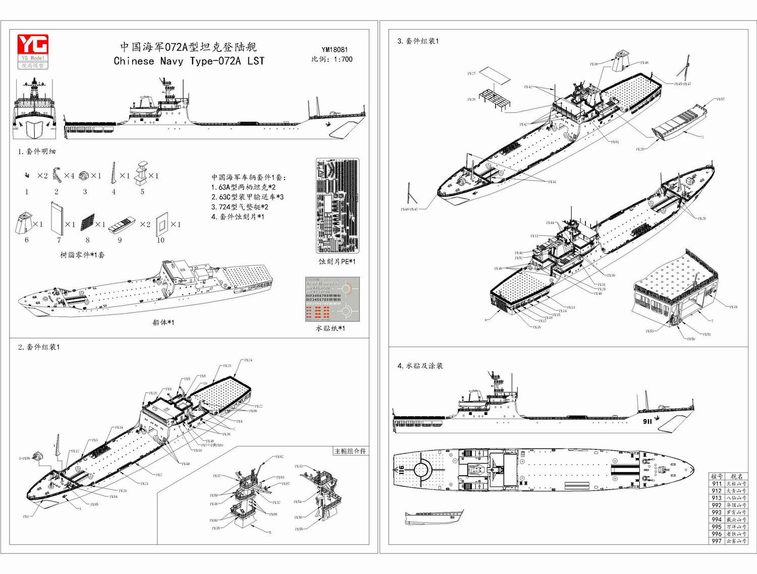 NNT Modell | Chinese Navy Type 072A LST | purchase online