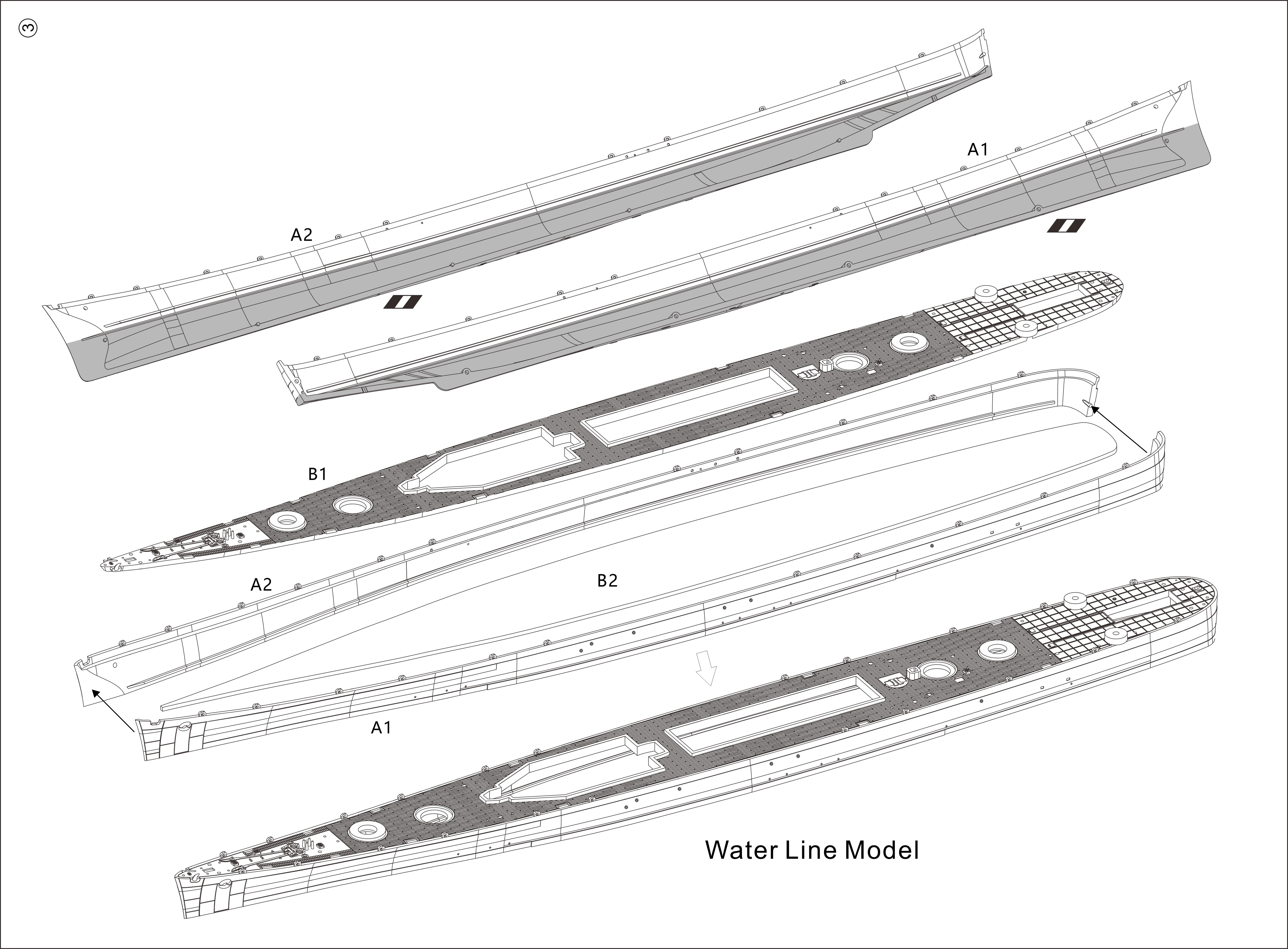 NNT Modell | USS Cleveland CL-55 US Navy Light Cruiser Deluxe Version ...